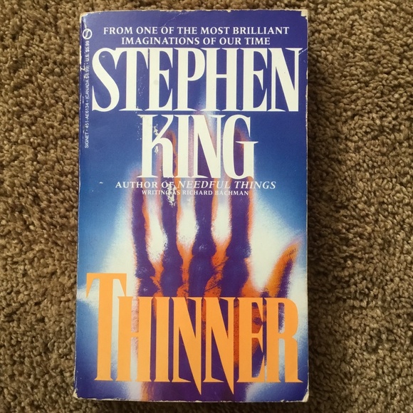 Stephen King | Accents | Stephen King Thinner Paperback Book | Poshmark